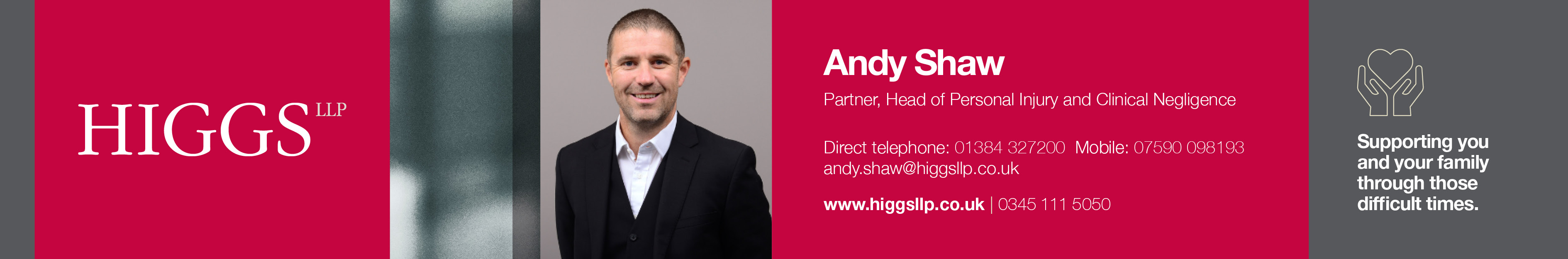 Higgs LLP | Headway