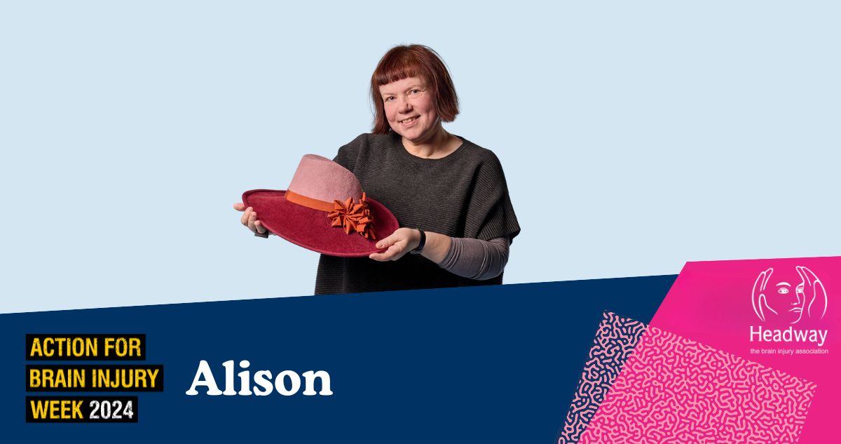 Alison's story A Life Re-written | Headway