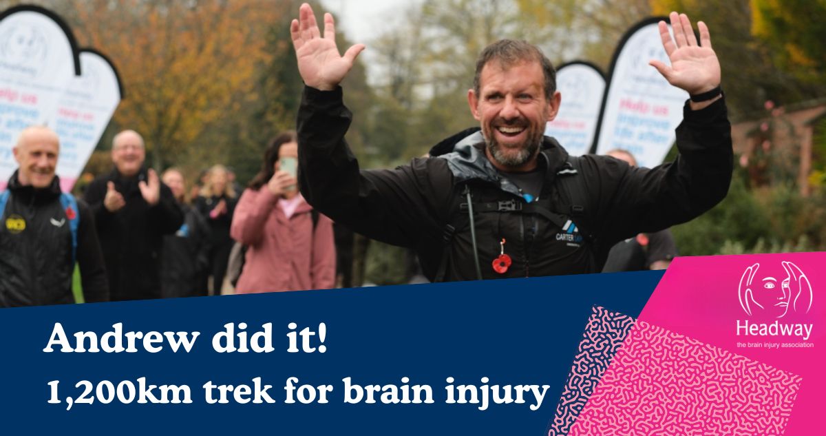 The Traitors star Andrew Jenkins completes epic trek as he arrives in ...